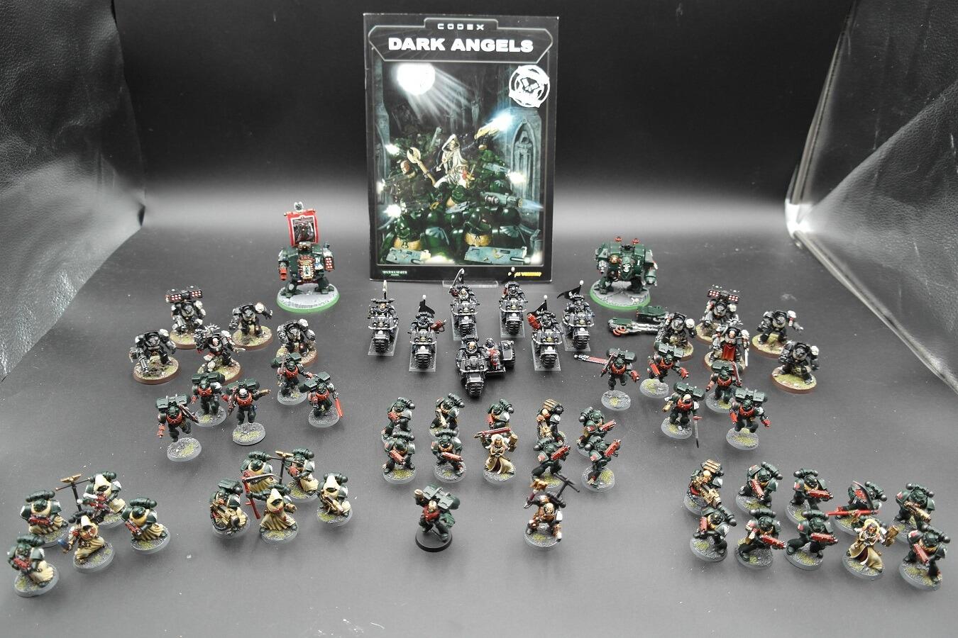 Pre-Loved Dark Angels Firstborn Army Set 40k | Warmodels.co.uk