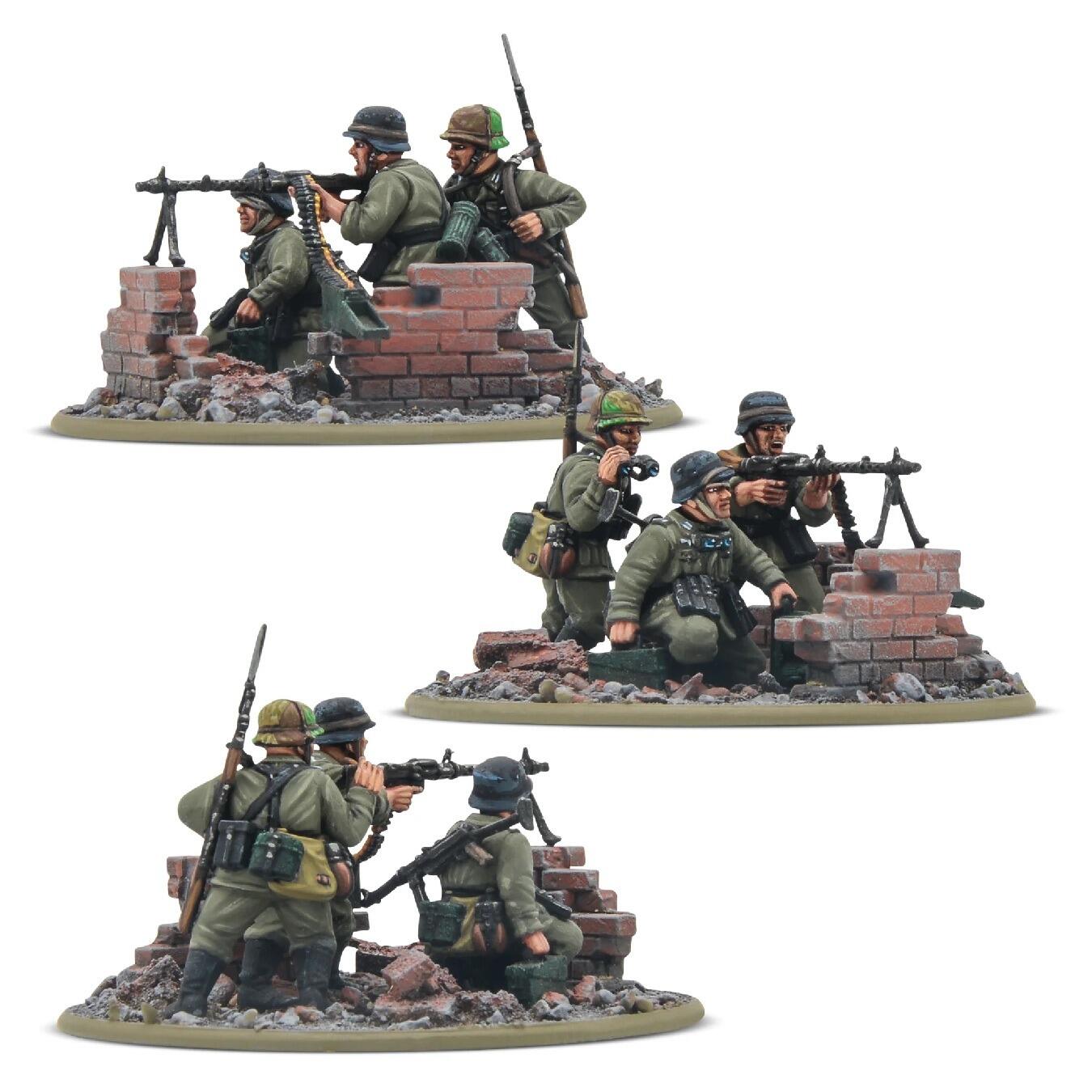 German Veteran Infantry Platoon | Bolt Action WWII | 28mm Wargaming Mi
