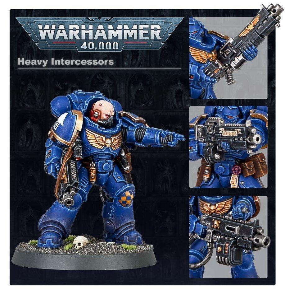 Heavy Intercessors – Primaris Heavy Infantry | Warhammer 40,000 Space ...