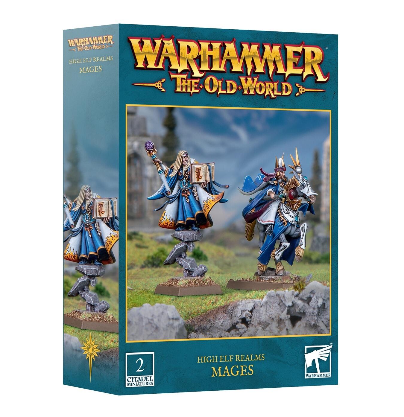 High Elf Mages – Magic Users | Warhammer The Old World | Warmodels