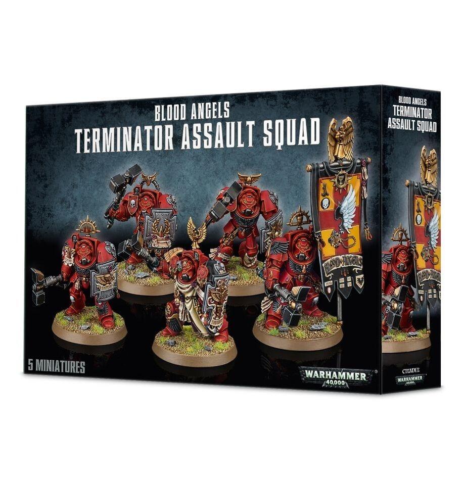 Blood Angels Terminator Assault Squad – Warhammer 40K | Warmodels