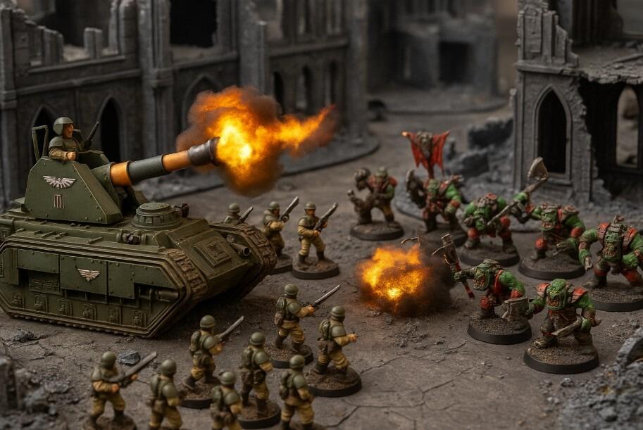 The Siege of Blackspire Keep – Warhammer 40K Battle Report | WarModels UK