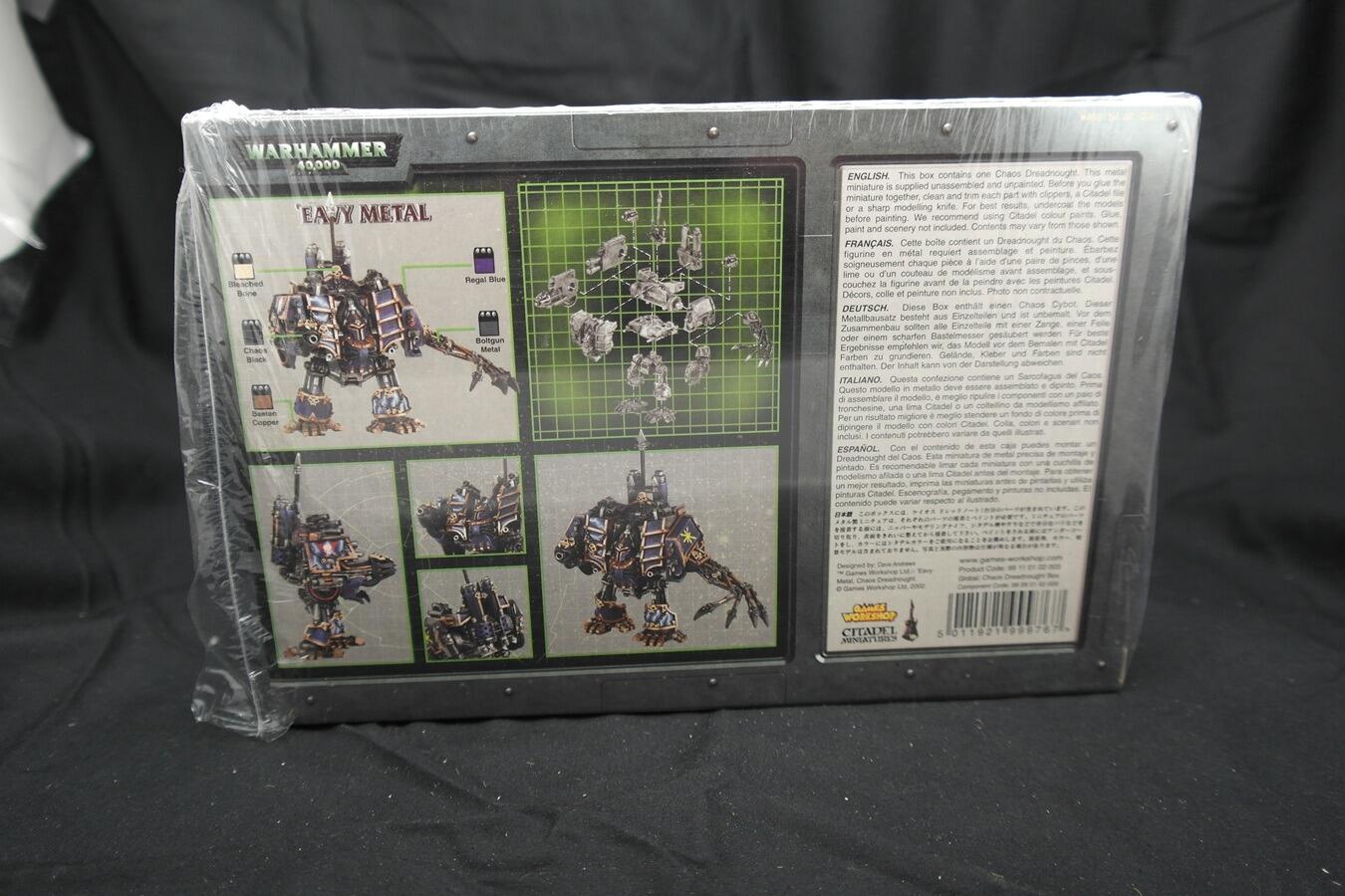 Pre-Loved Chaos Dreadnought – 2000s Classic, New in Box | Warhammer 40k