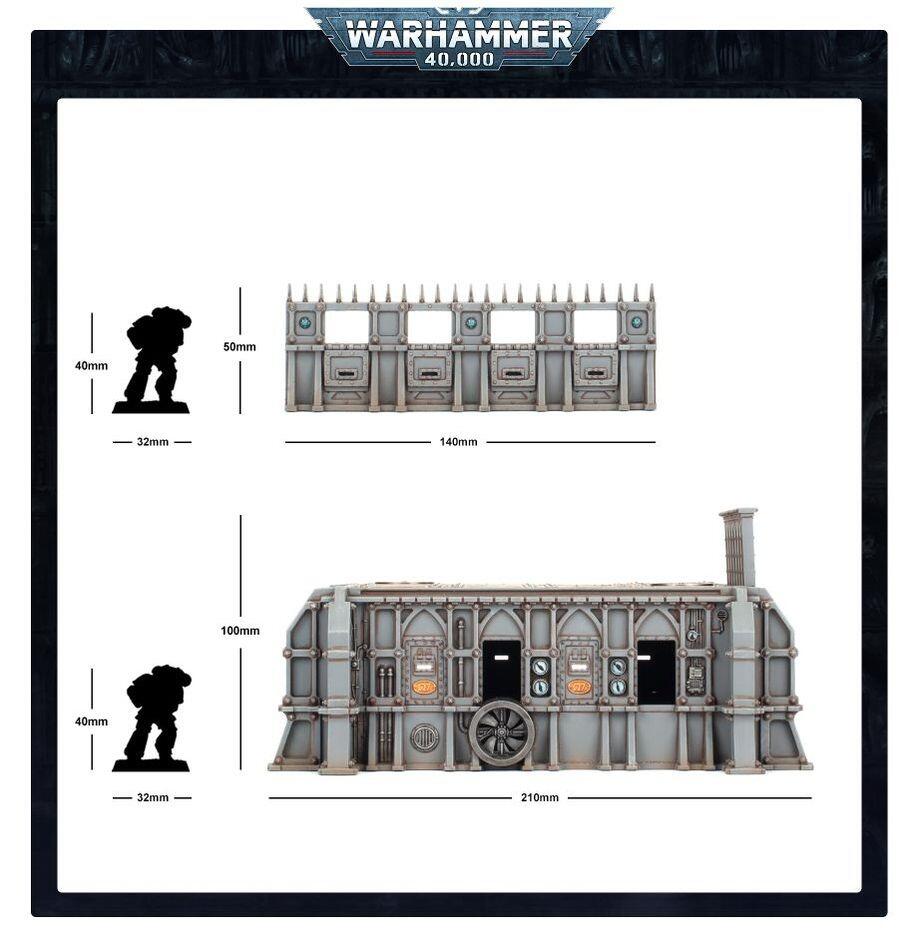 Battlezone Fronteris: STC Hab-Bunker and Stockades – Terrain Set ...