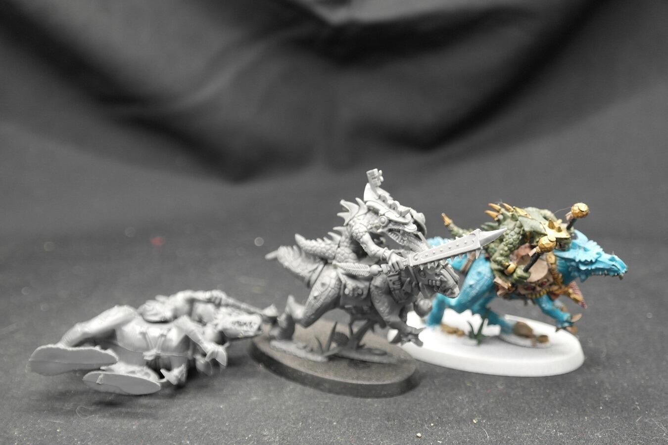 Pre-Loved Saurus Cold One Riders (5) | Seraphon | Warhammer Age of Sigmar