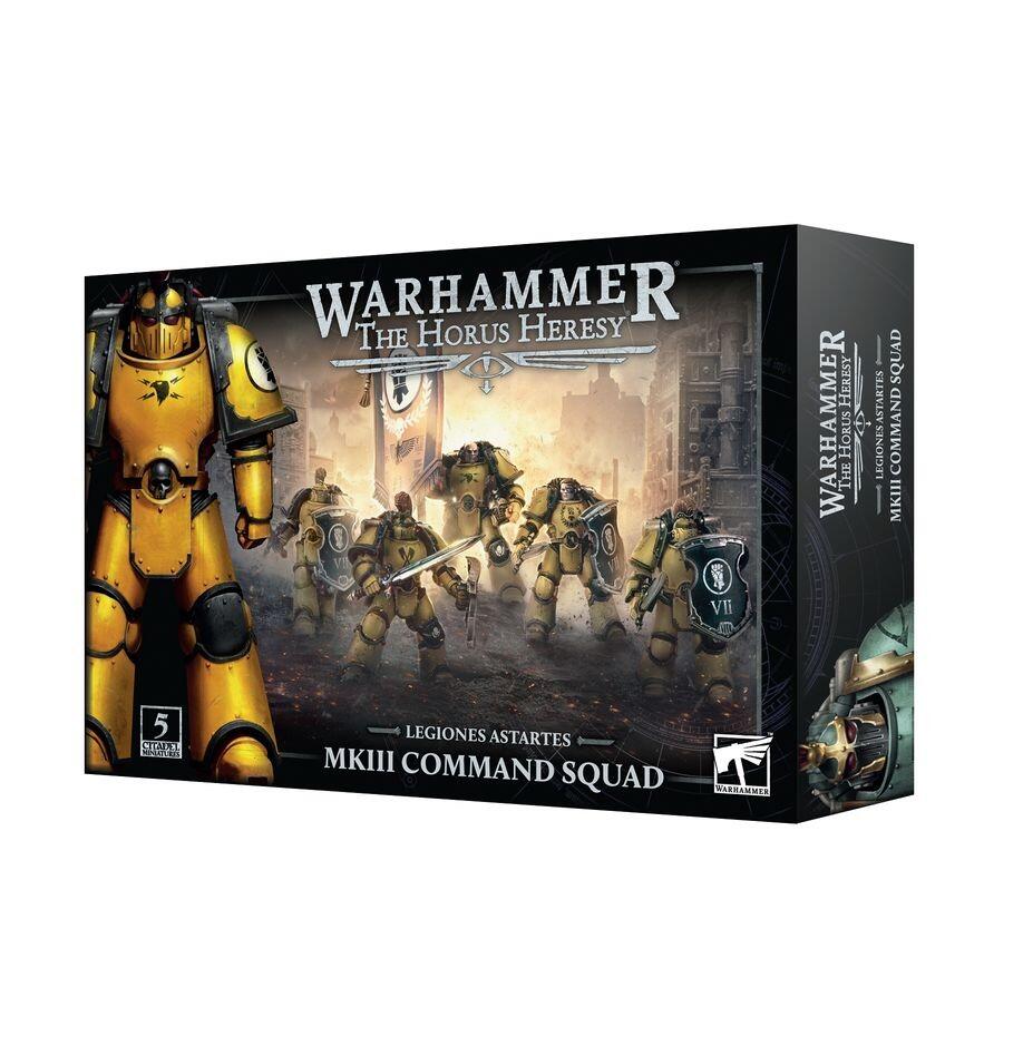 MKIII Command Squad – Iron Armour Elites | Horus Heresy | Warmodels.co.uk