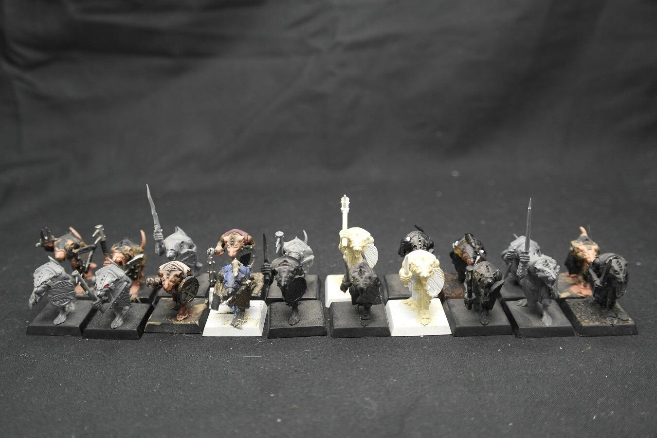 Pre-Loved Clanrats – Skaven Infantry | Warmodels.co.uk ref 101