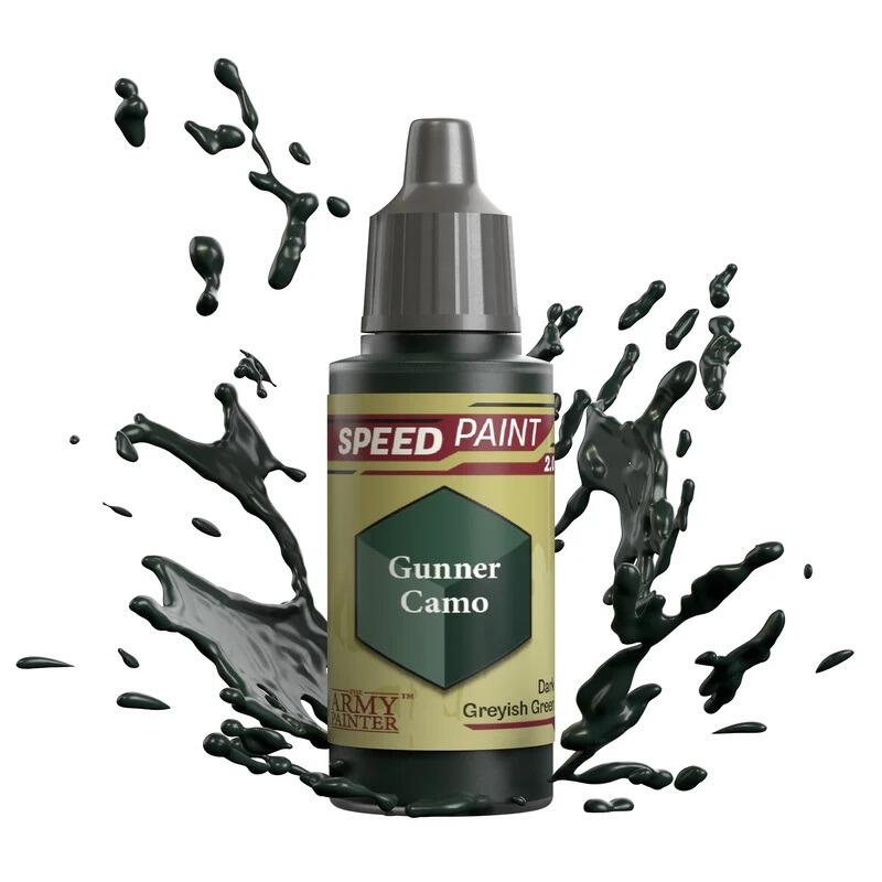 Speedpaint: Gunner Camo – Olive Green Paint | Warmodels.co.uk
