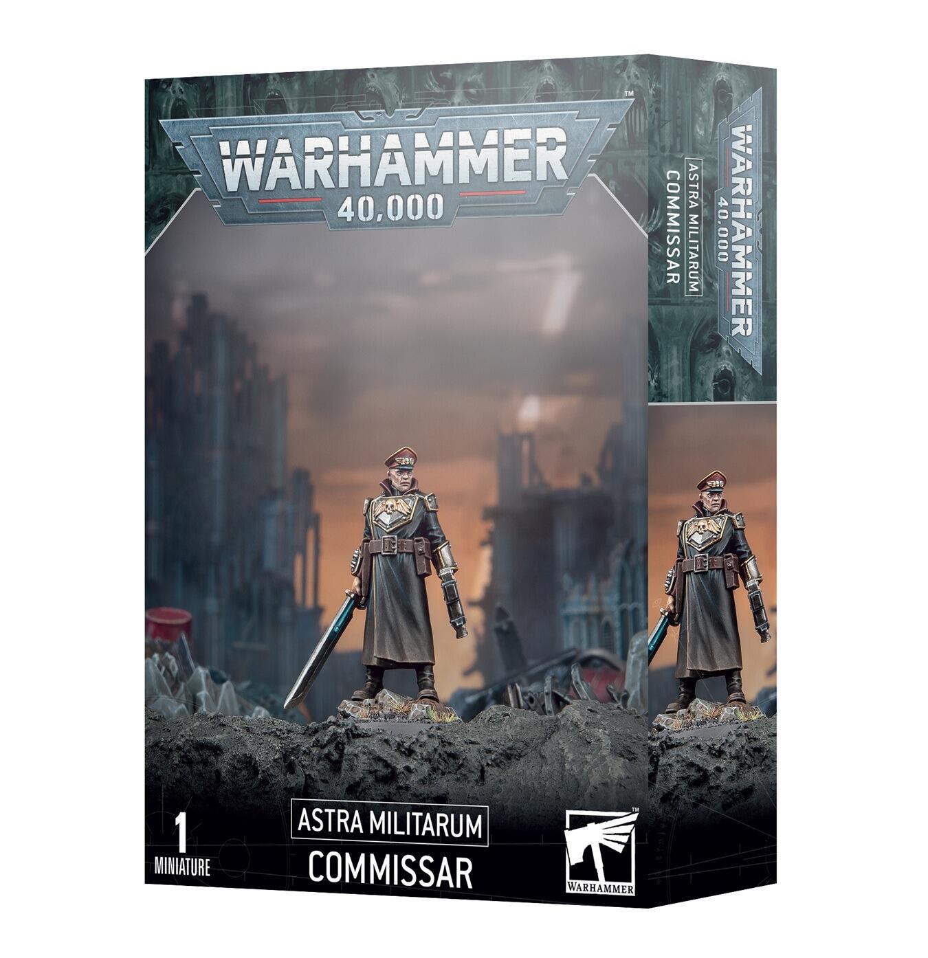 Astra Militarum Commissar – Warhammer 40K HQ Unit | Upto 25% Off ...