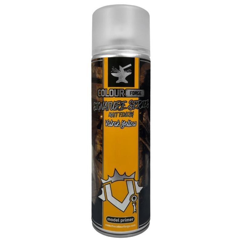 Colour Forge Valrak Yellow Spray 500ml | High-Quality Primer | Up to 10 ...
