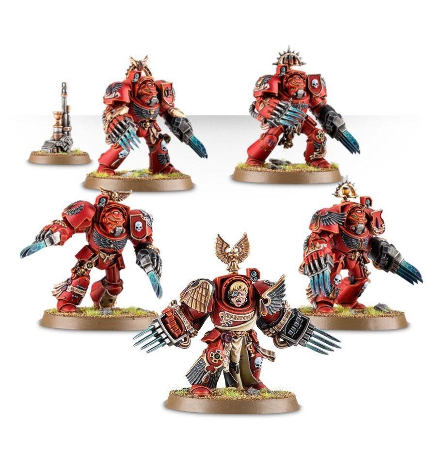 Blood Angels Terminator Assault Squad – Warhammer 40K | Warmodels