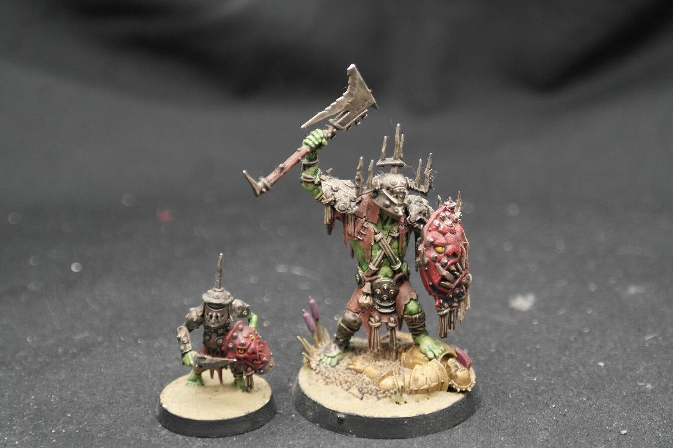 Pre-Loved Killaboss with Stab-Grot | Kruleboyz | Warhammer Age of ...