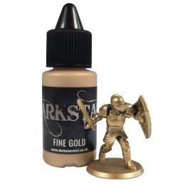 Darkstar Molten Metals – Fine Gold Metallic Paint (17ml) | Warmodels.co.uk