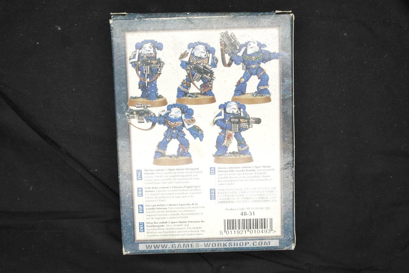 Pre-Loved Old Metal Sternguard Veterans | Space Marines | Warhammer 40k