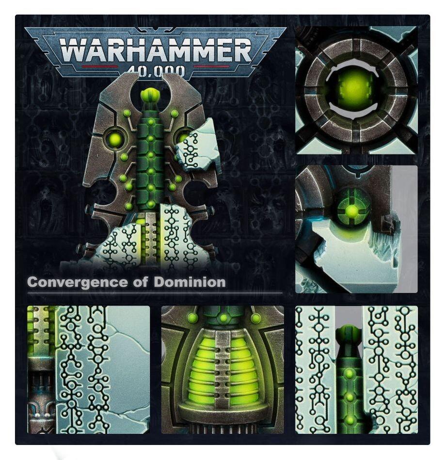 Convergence of Dominion – Necron Fortification | Warhammer 40k | Games ...
