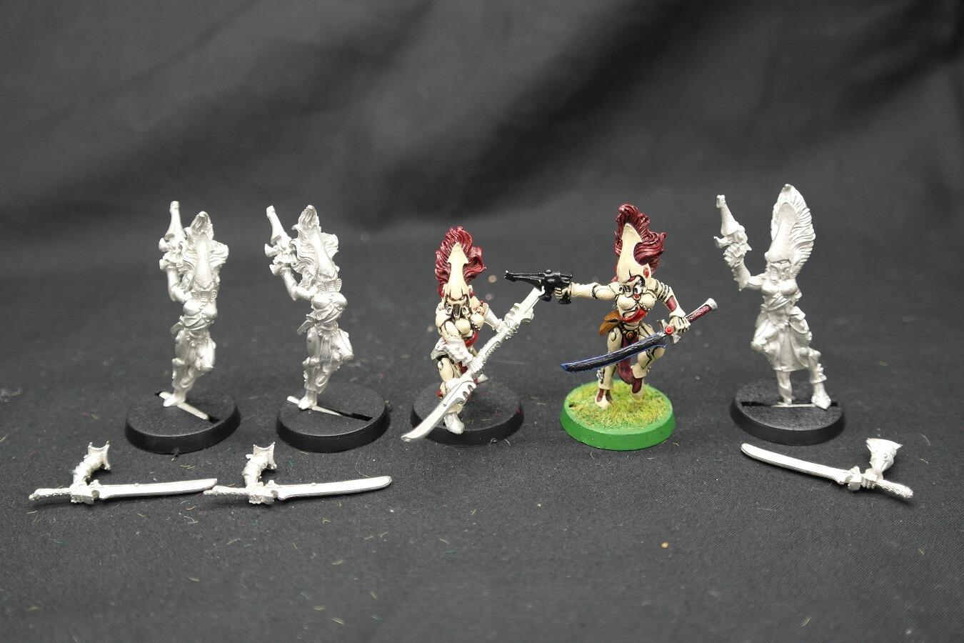 Pre-Loved Howling Banshee Exarch + Howling Banshees – Aeldari Aspect ...