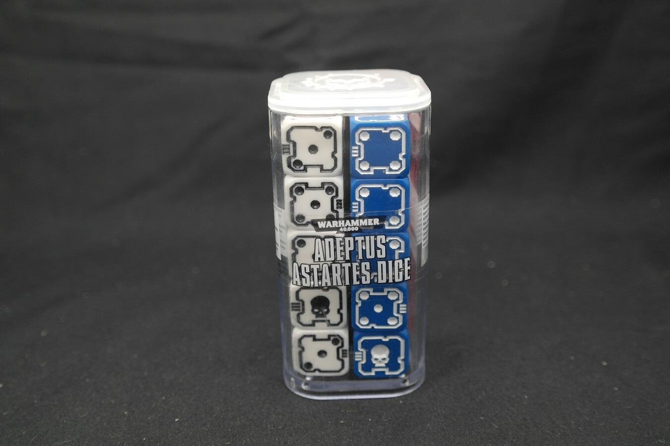 Pre-Loved Adeptus Astartes Dice Set | Warmodels.co.uk