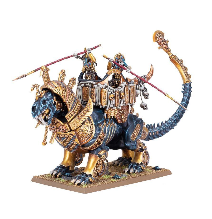 Tomb Kings Necrosphinx / Warsphinx – Includes Tomb King | Warmodels.co.uk