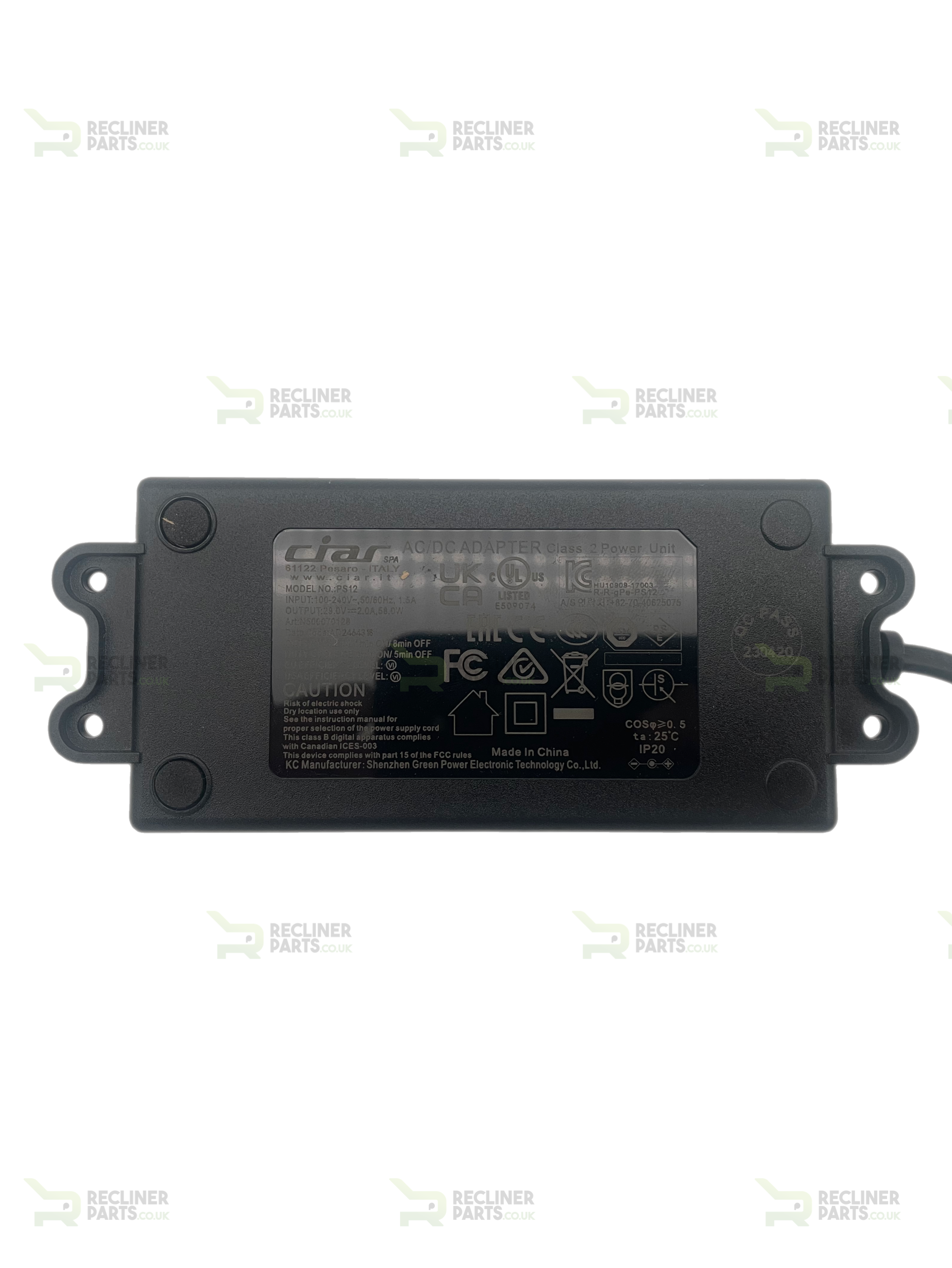 Ciar ecopower PS12 Transformer