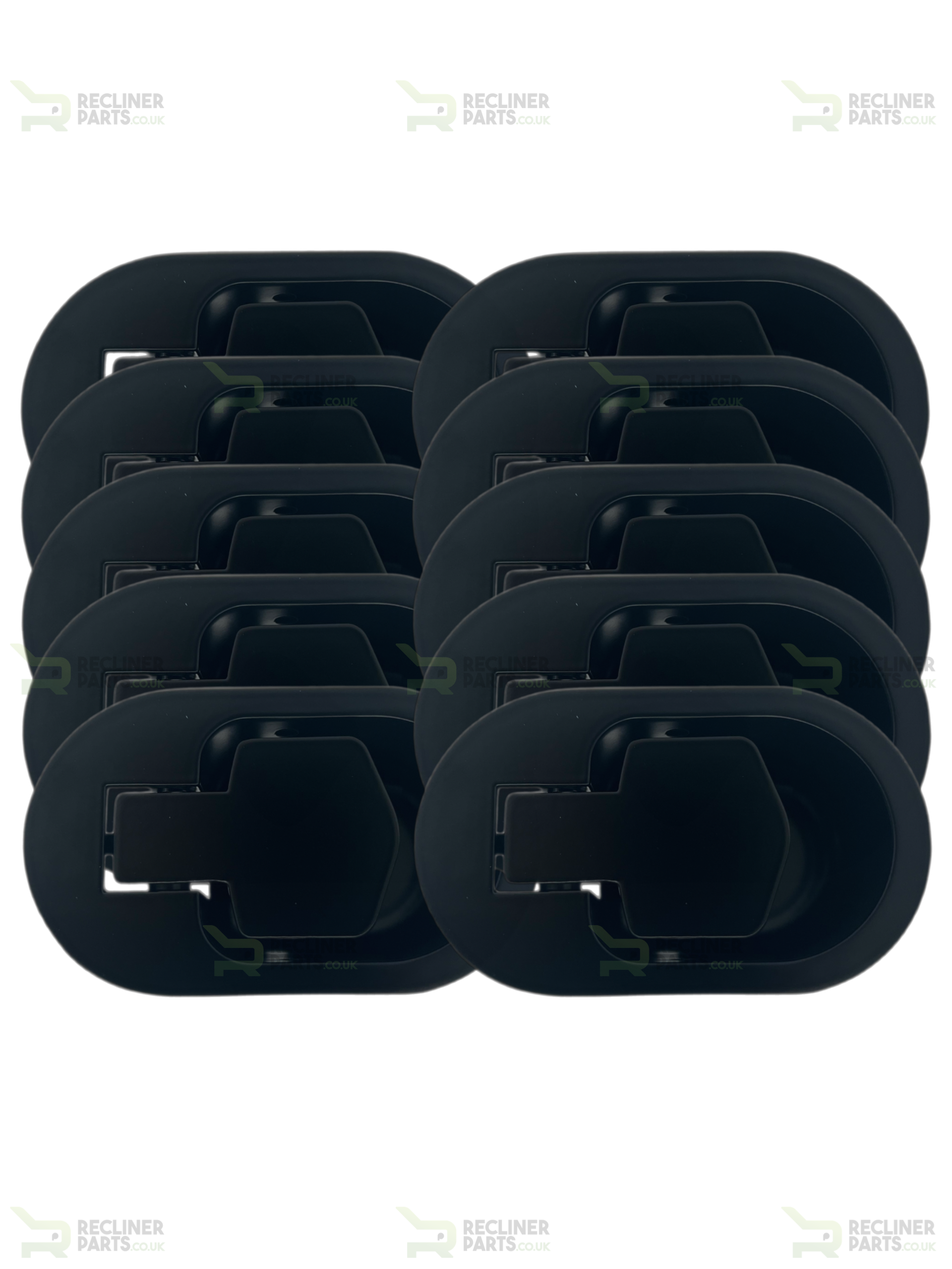 Black Metal Manual Recliner Handle (10pc Trade Pack)