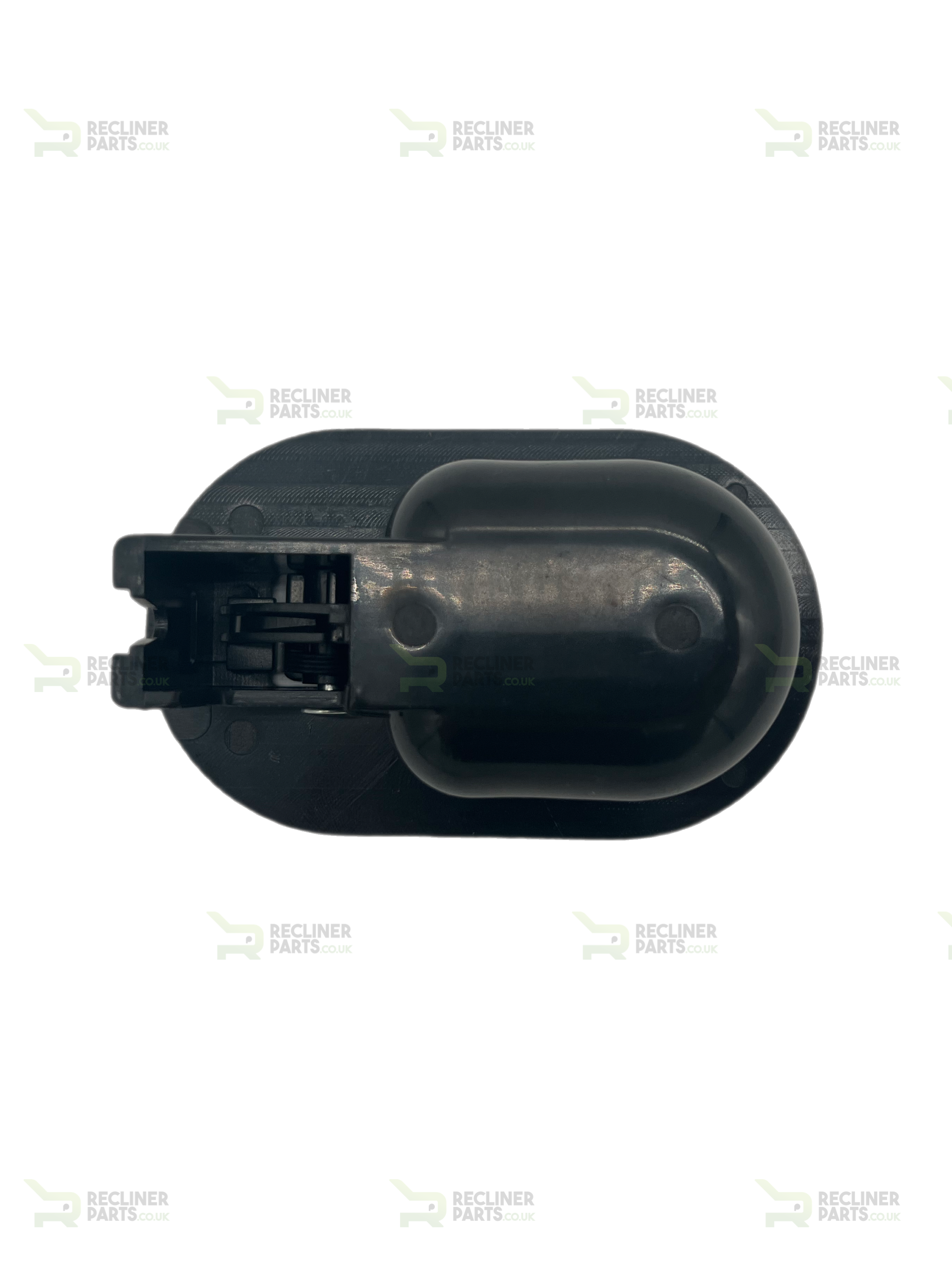 Black Plastic Manual Recliner Handle | Replacement Chair Pull Handle