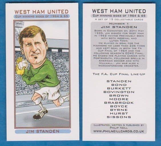 West Ham United Jim Standen