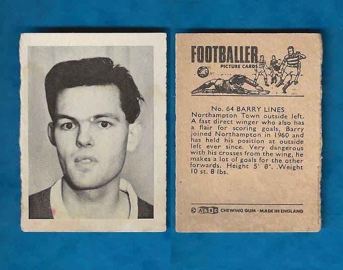 Northampton Town Barry Lines 64