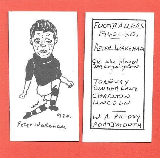 Sunderland Peter Wakeham 920