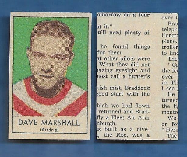 Airdrie Dave Marshall 1970