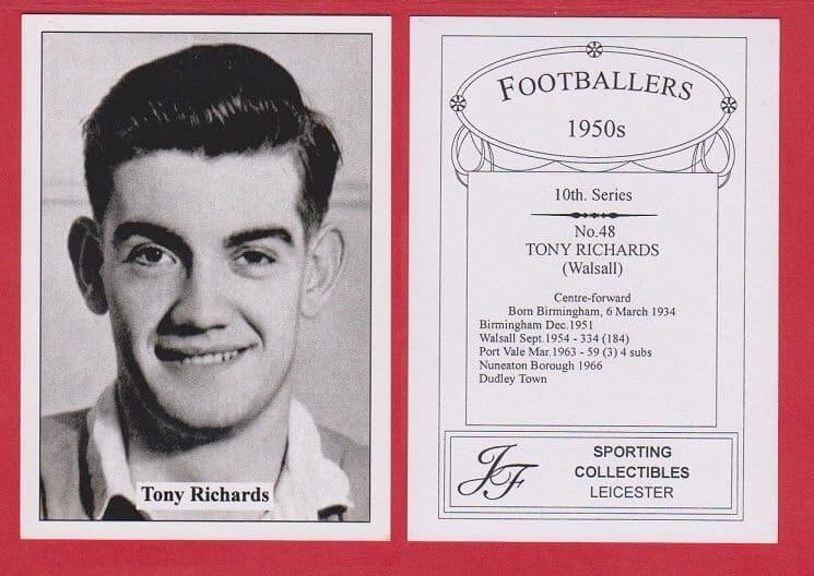 Walsall Tony Richards 48 10