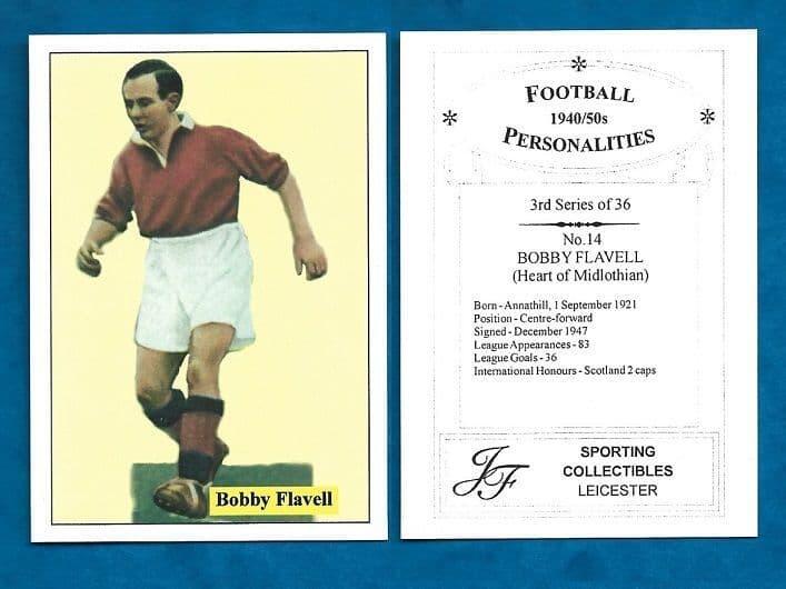 Heart of Midlothian Bobby Flavell 14 3