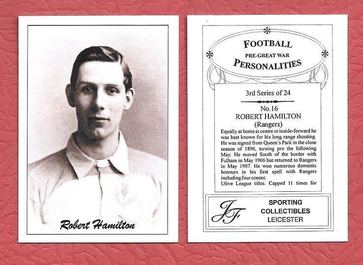 Glasgow Rangers Robert Hamilton 16 3