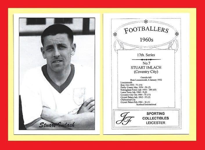 Coventry City Stuart Imlach 7 17