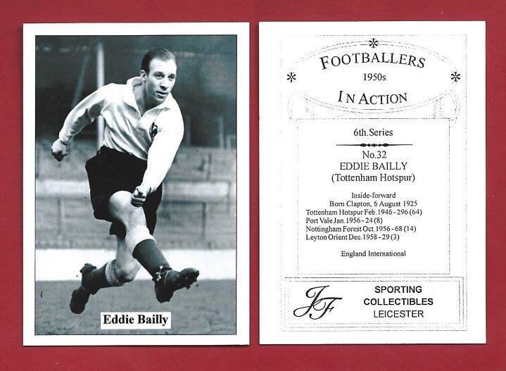 Tottenham Hotspur Eddie Bailey 32 6