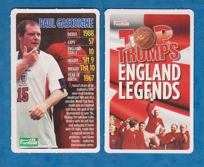 England Paul Gascoigne Tottenham Hotspur