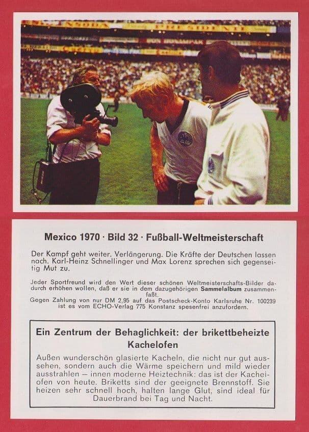 West Germany Karl-Heinz Schnellinger 32