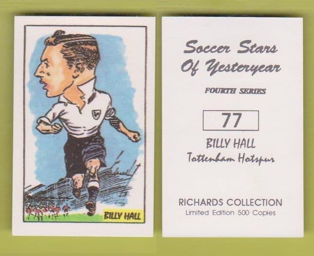 Tottenham Hotspur Billy Hall 77