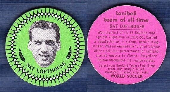 England Nat Lofthouse Bolton Wanderers