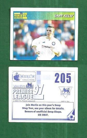 Leeds United Gary Kelly 205 AS International Player