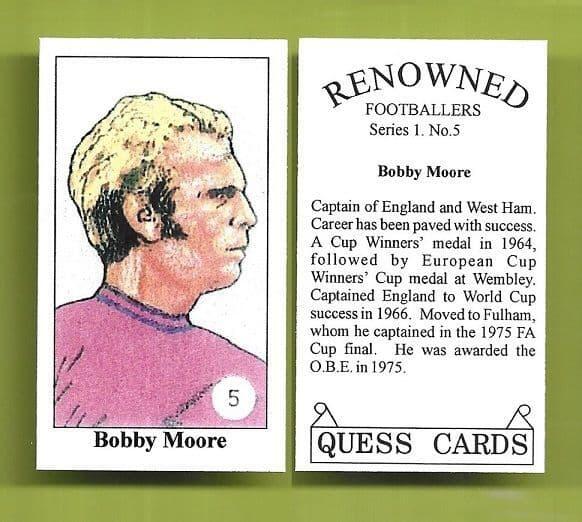 West Ham United Bobby Moore 5 Q1