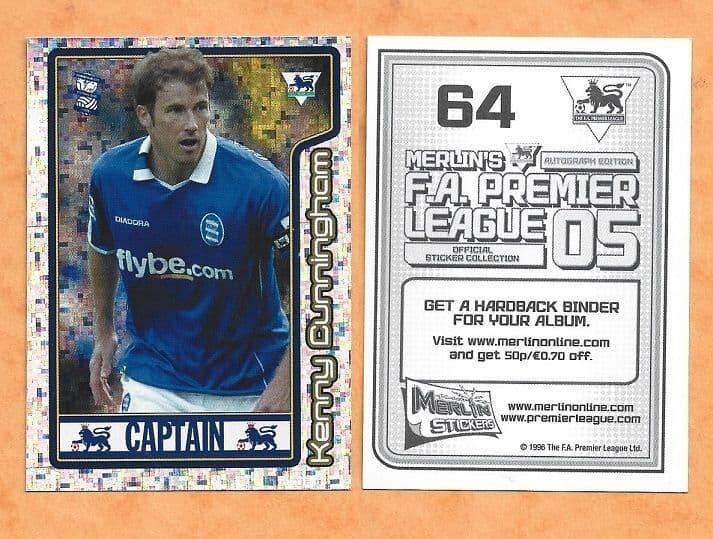 Birmingham City Kenny Cunningham 64