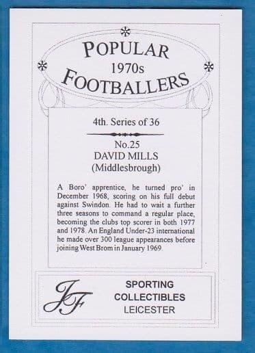 Popular 1970s Footballers