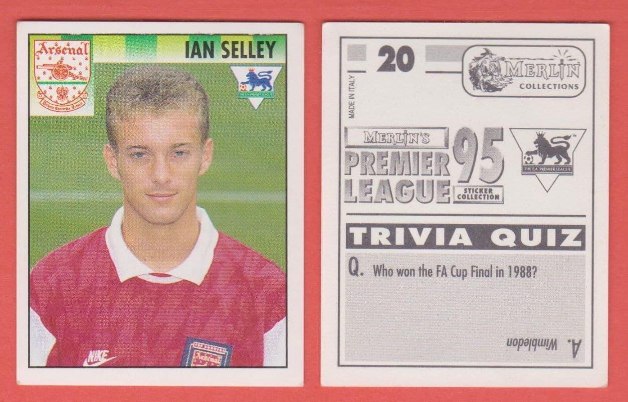 Arsenal Ian Selley 20