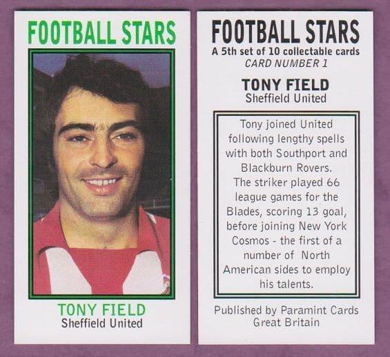 Sheffield United Tony Field