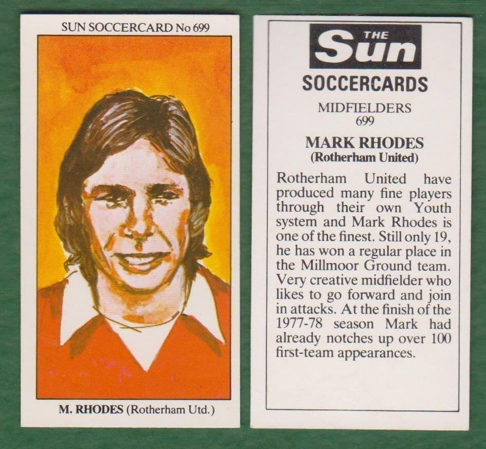Rotherham United Mark Rhodes