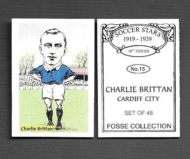 Cardiff City Charlie Brittan 15 FC18