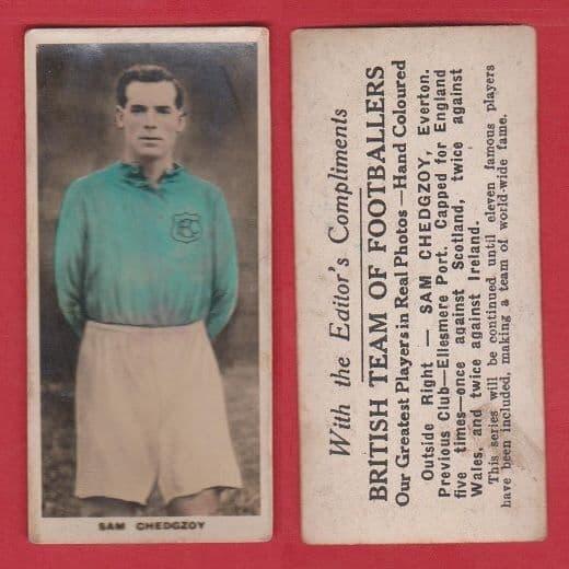 Everton Sam Chedgzoy