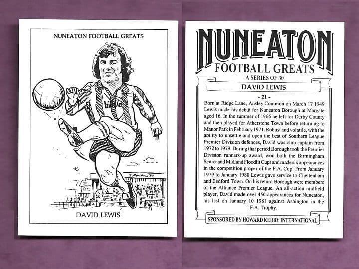 Nuneaton Town David Lewis 21 NFG
