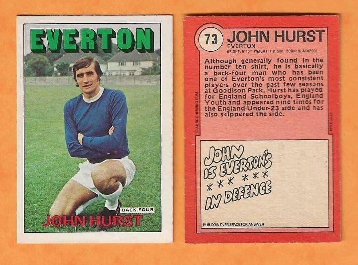 Everton John Hurst 73