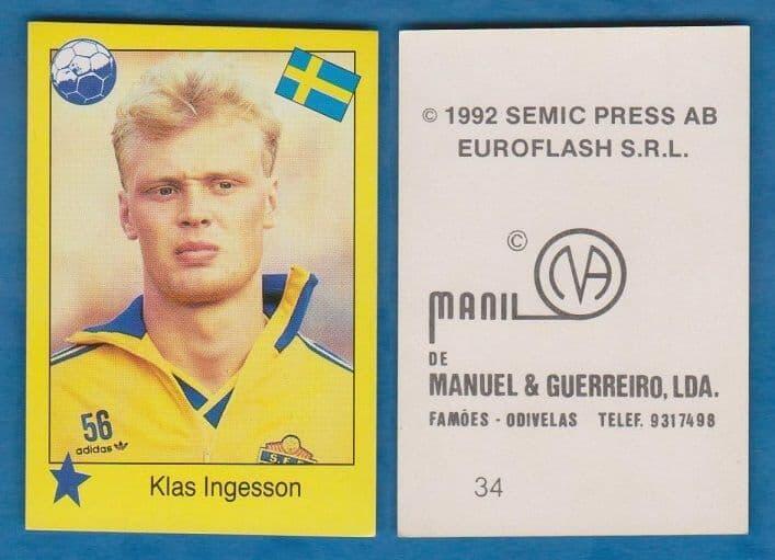 Sweden Klas Ingesson 34